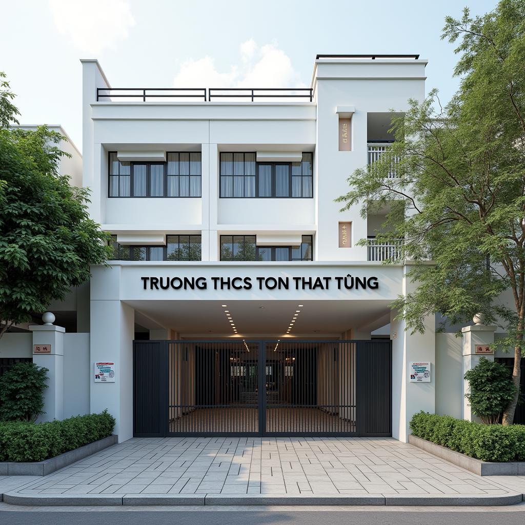 Khám phá Trường THCS Tôn Thất Tùng — 3 Đường D2, Tân Phú: Địa chỉ, Đánh ...