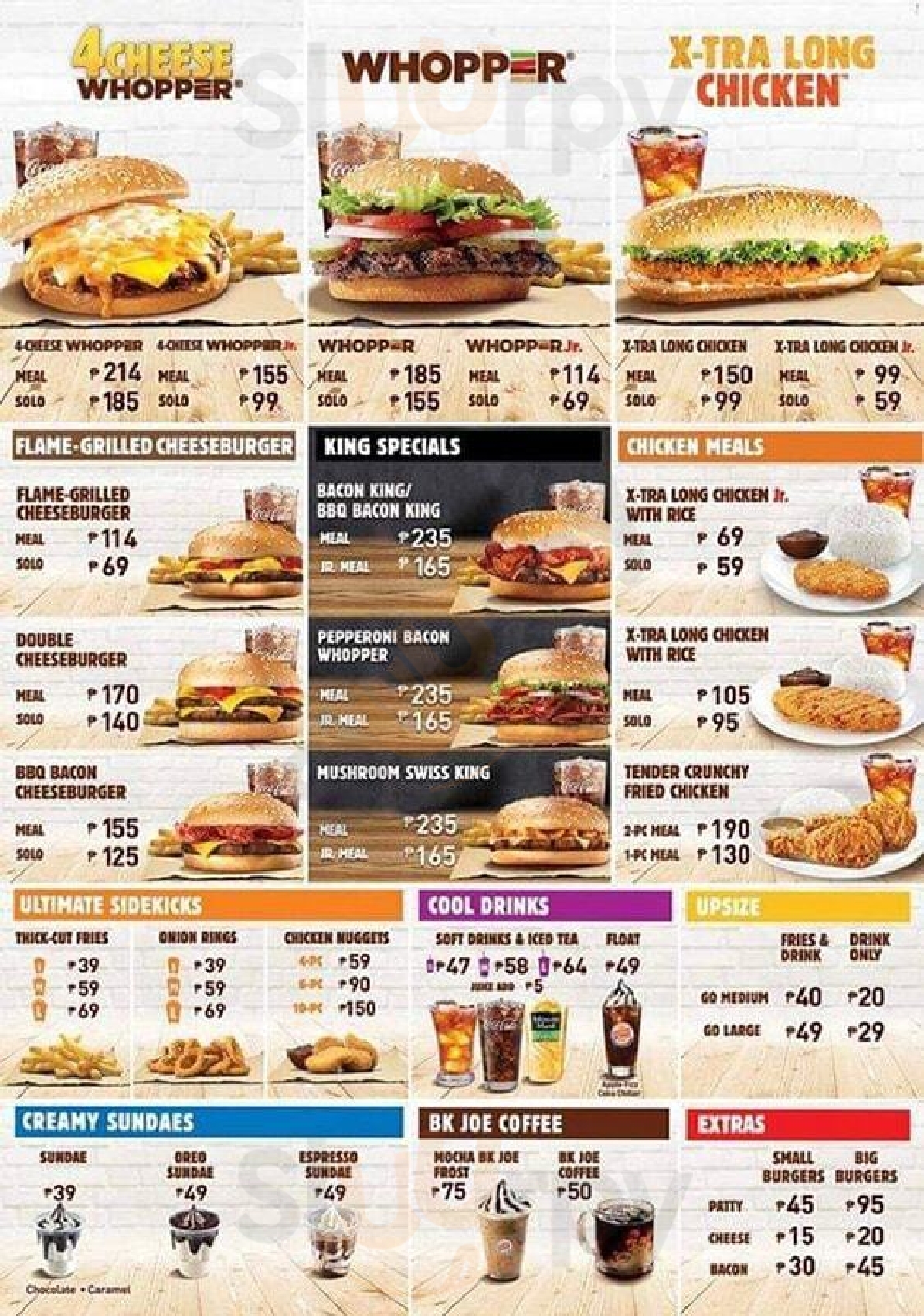 Review Burger King Menu Philippines Mới Nhất