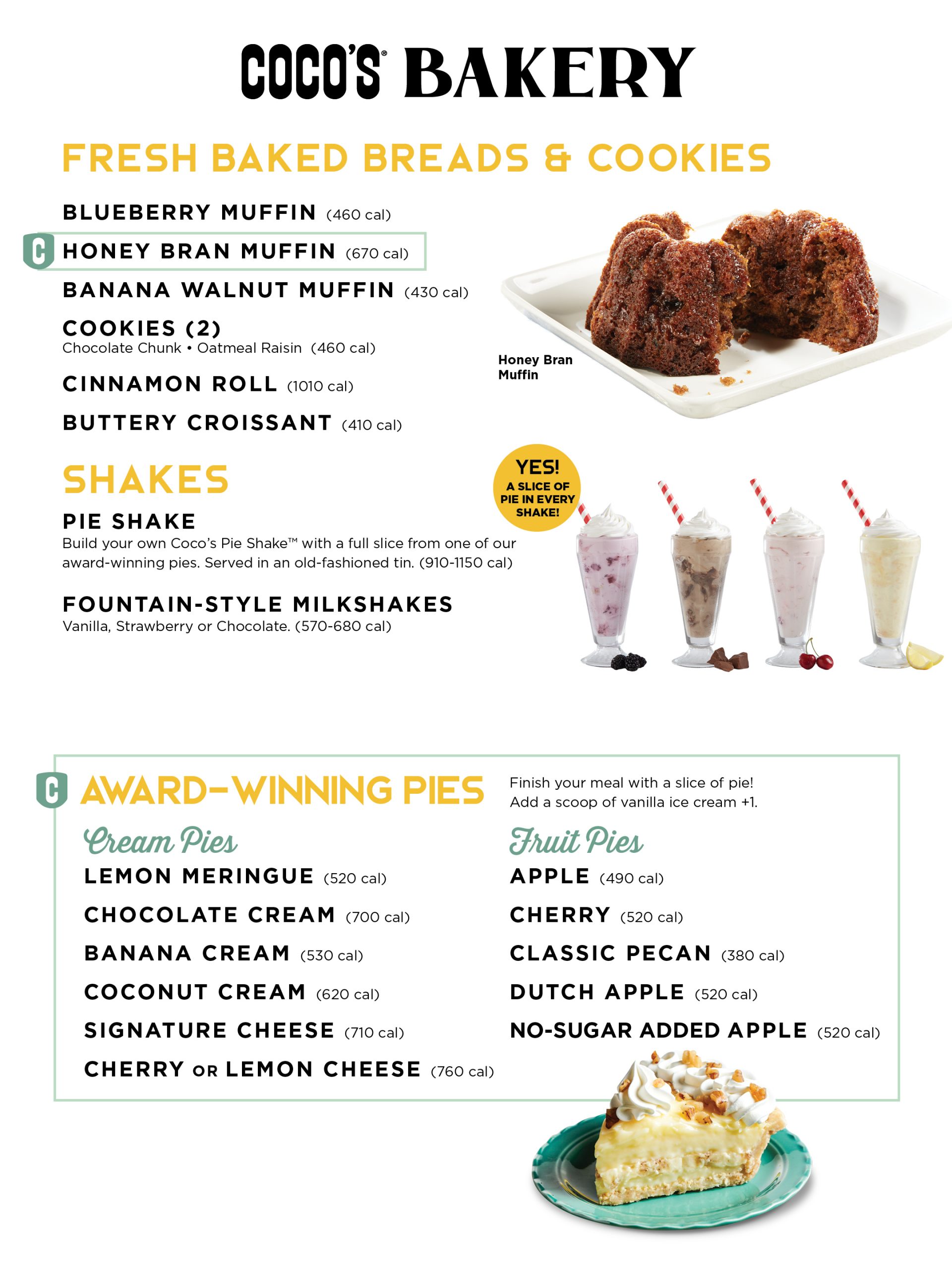 Khám Phá Coco's Dessert Menu: Nếm Trọn Hương Vị Ngọt Ngào