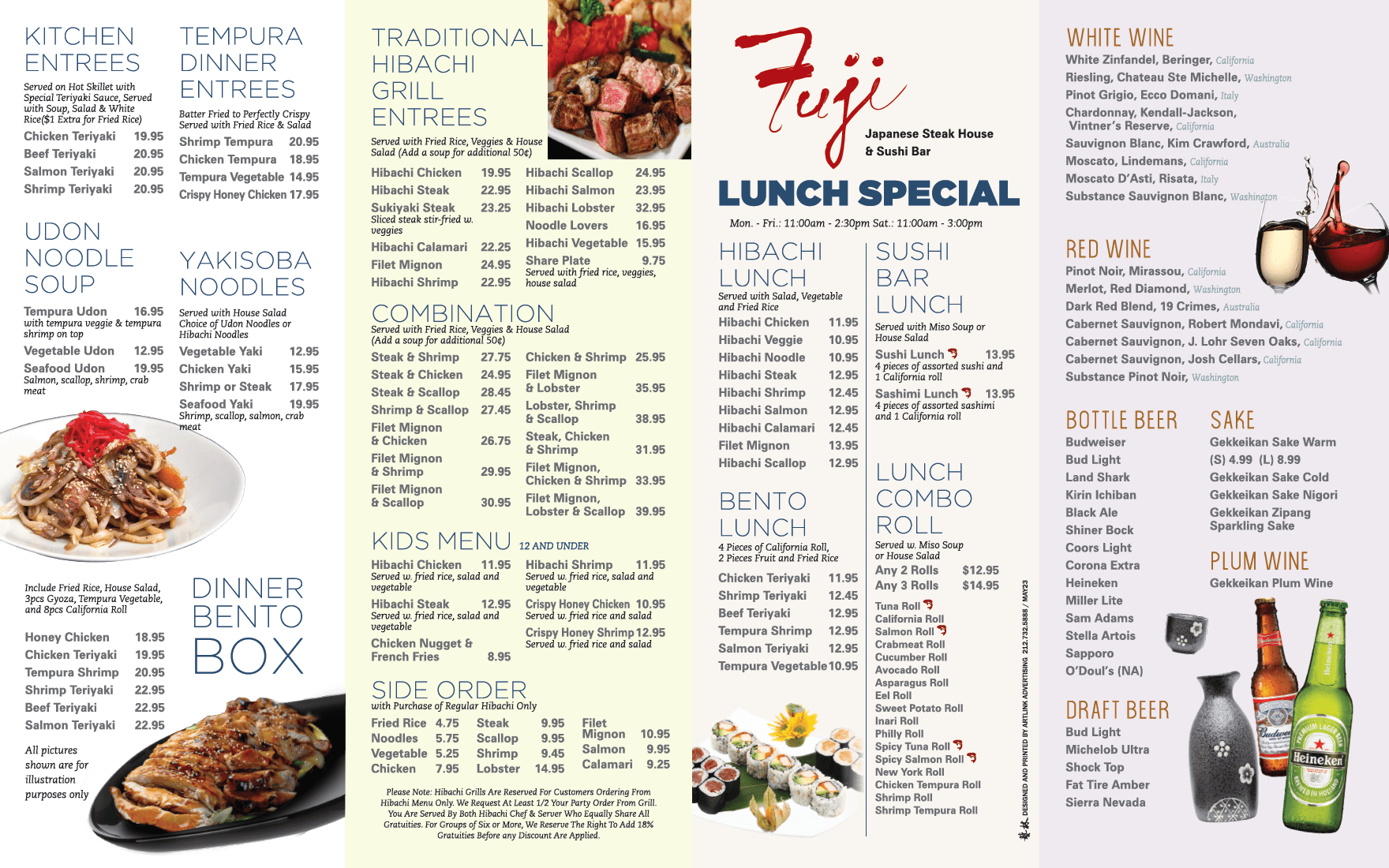 Review Fuji House Menu Mới Nhất