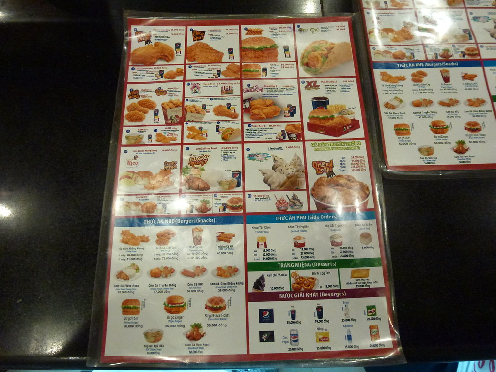 Review KFC Vietnam Delivery Menu Mới Nhất