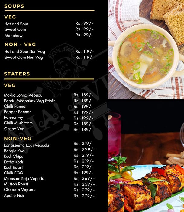 Review Aha Cafe Menu Mới Nhất