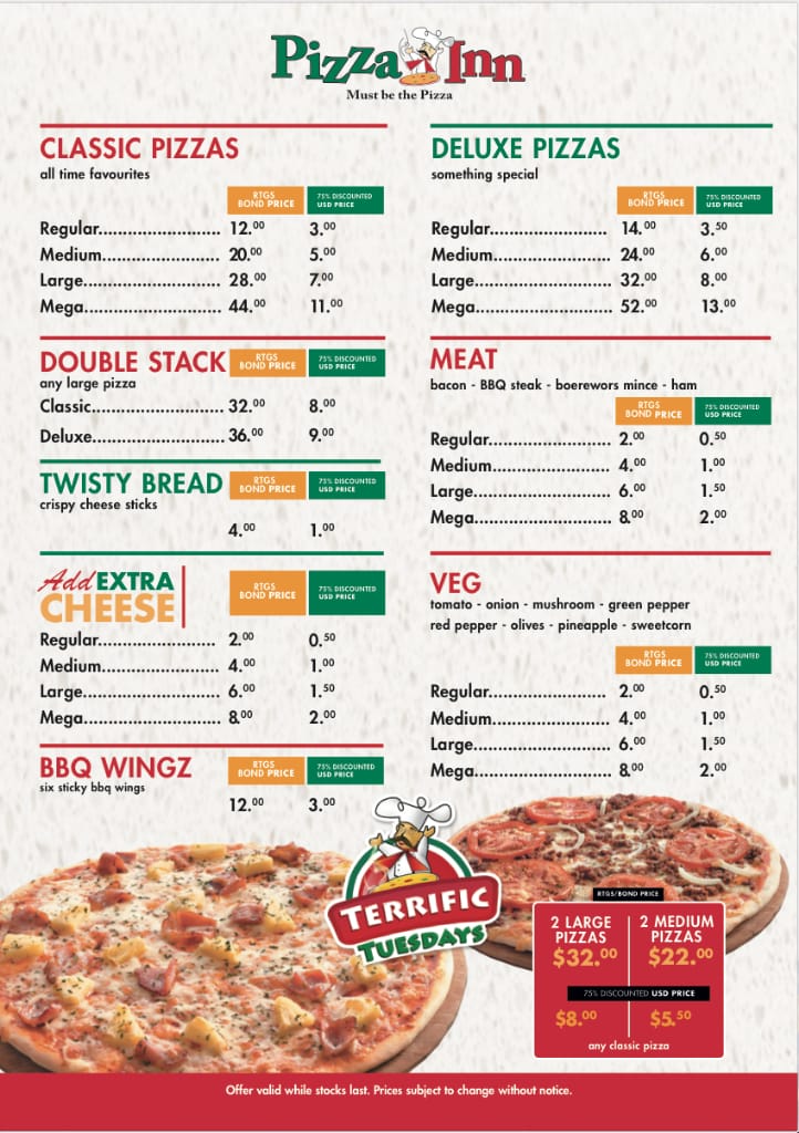 Review Menu Pizza Inn Vietnam Mới Nhất