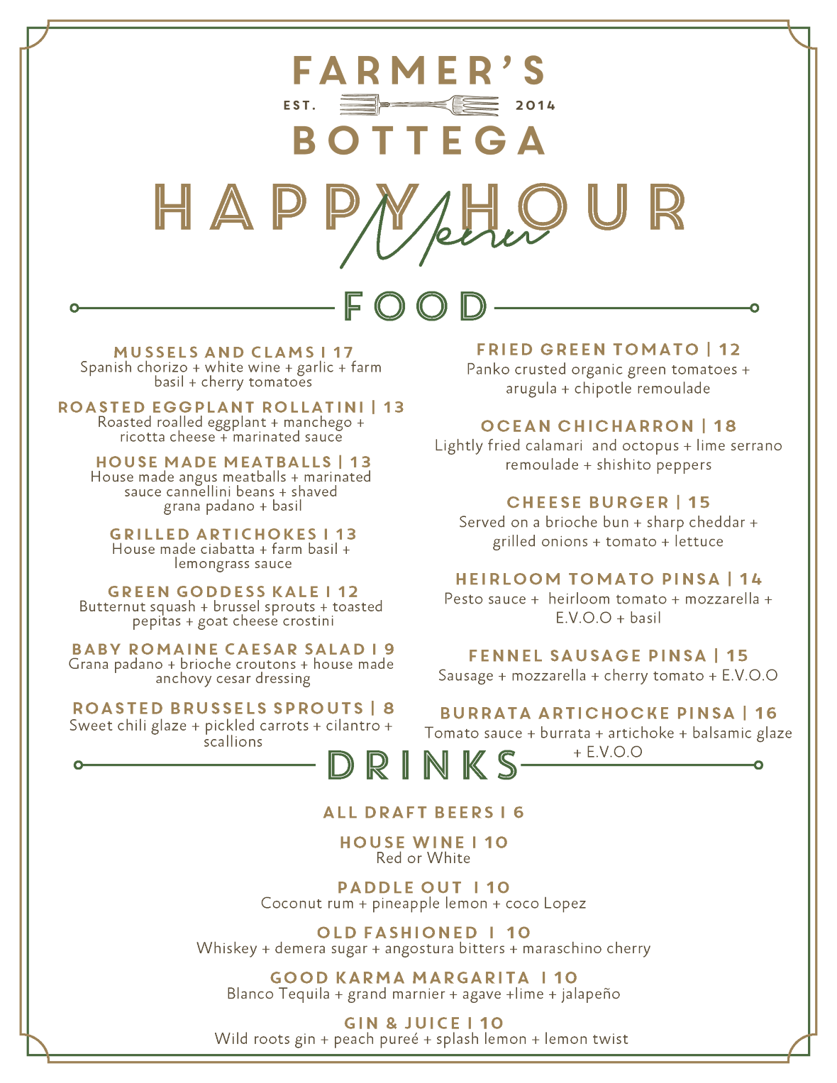 Happy Hour Menu Ideas: Bí Quyết Thu Hút Khách Hàng Và Tối Ưu Lợi Nhuận