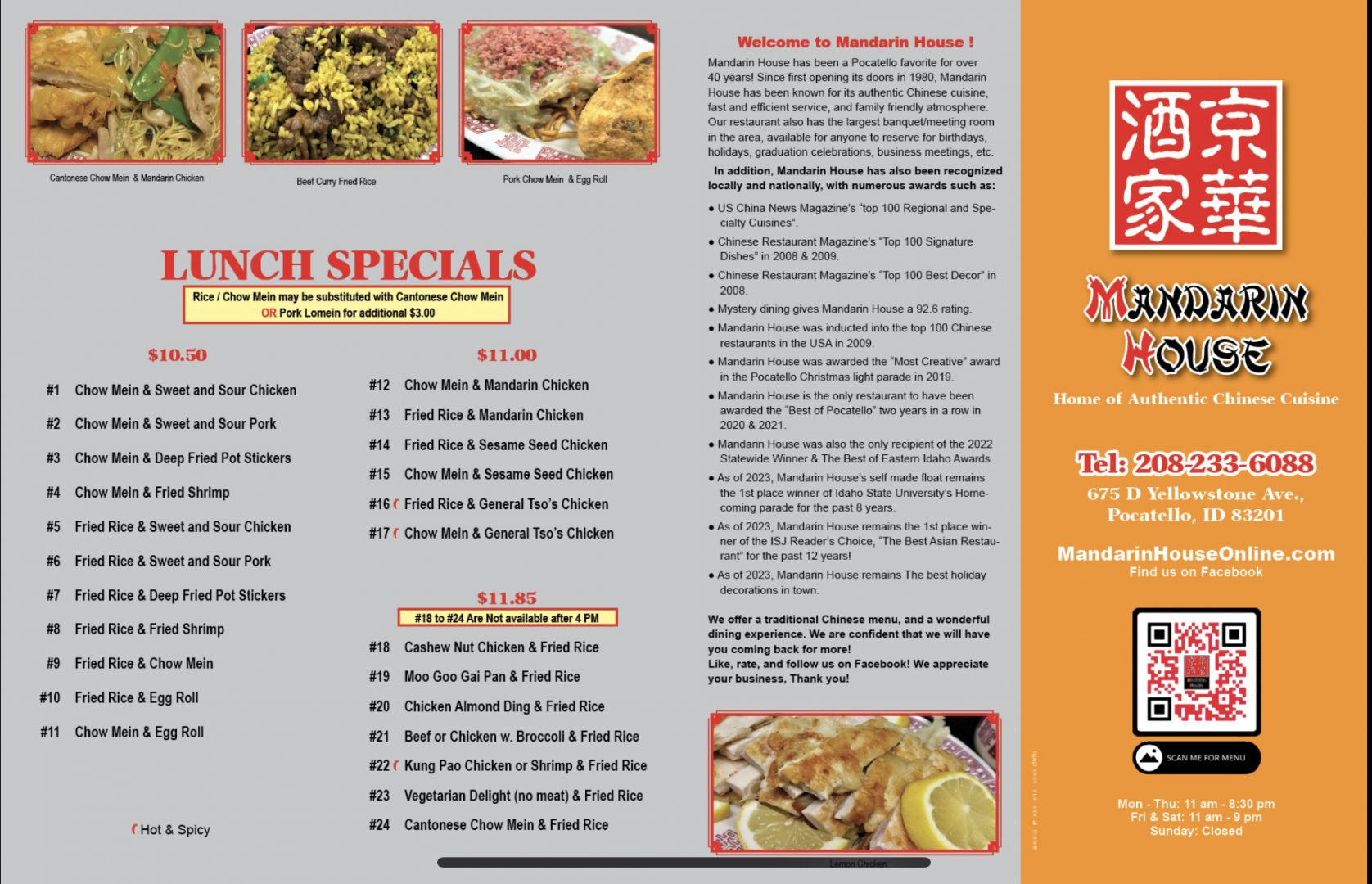 Discovering the Mandarin House Restaurant Menu: A Culinary Journey 2025