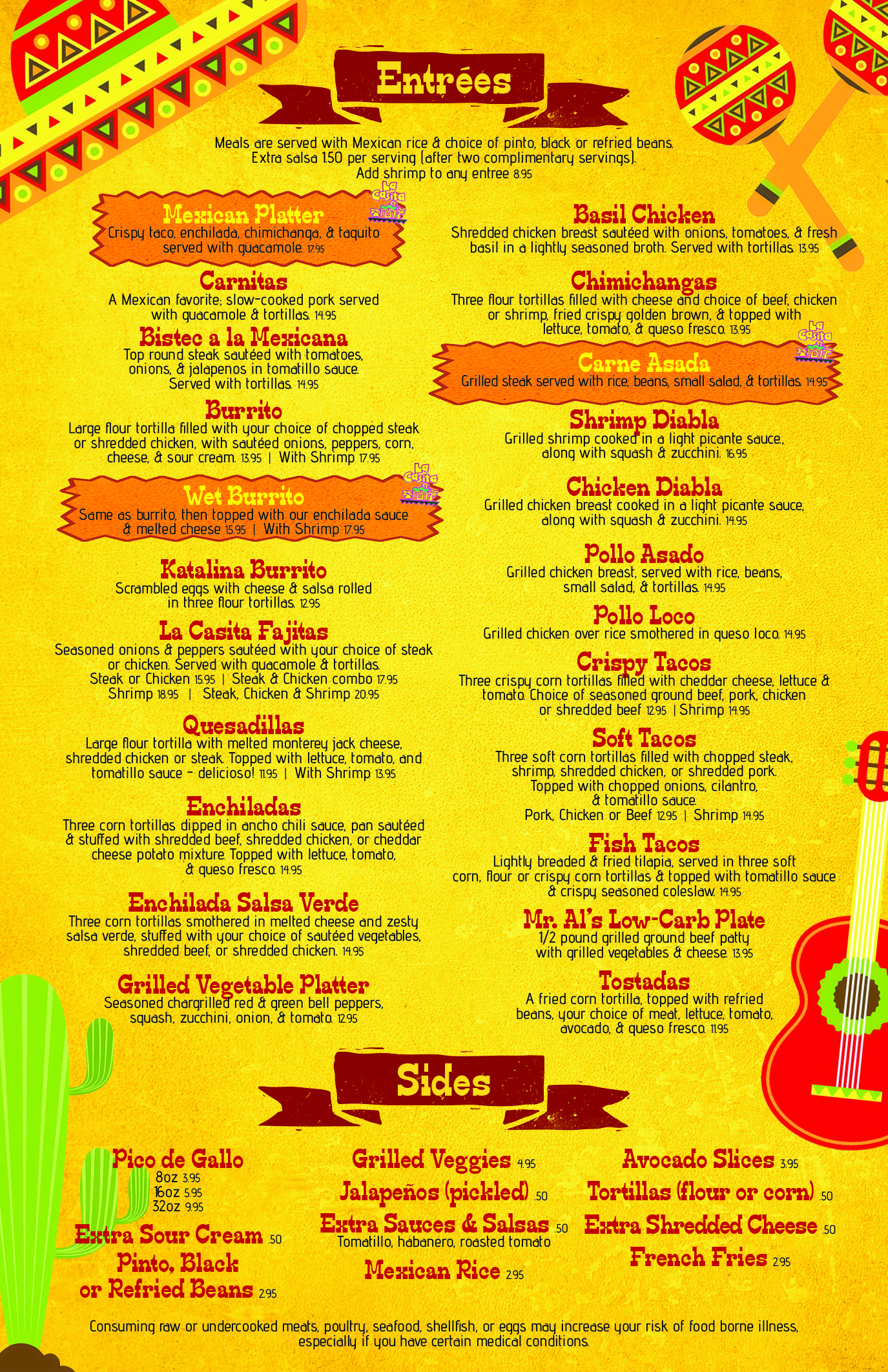 Review La Casita Restaurante Menu Latest