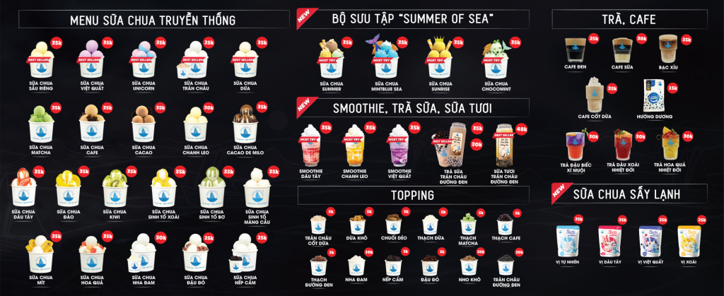 Thiết Kế Menu Sữa Chua Thu Hút Và Tối Ưu Doanh Thu