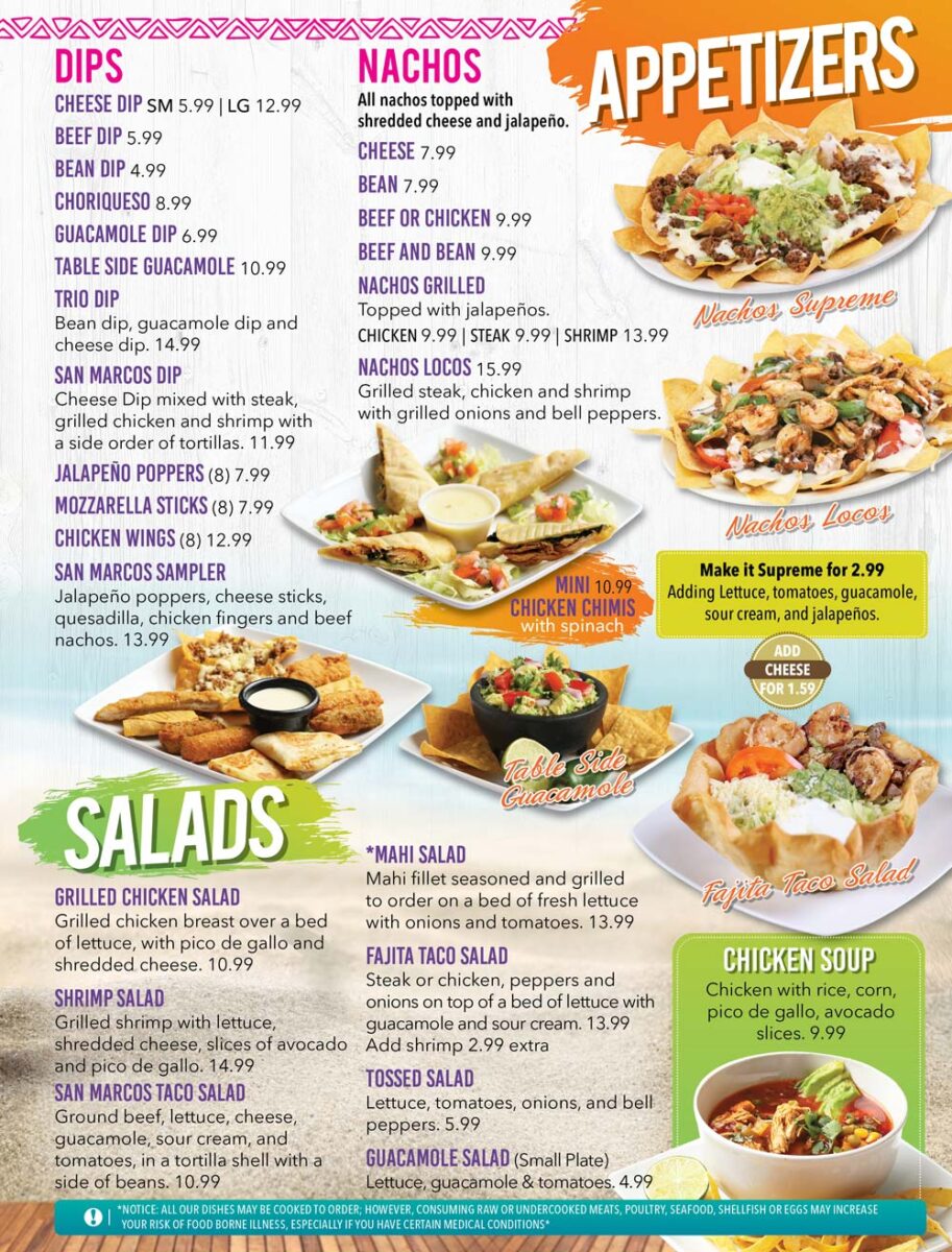 Review San Marcos Mexican Restaurant Menu: Unveiling Culinary Delights
