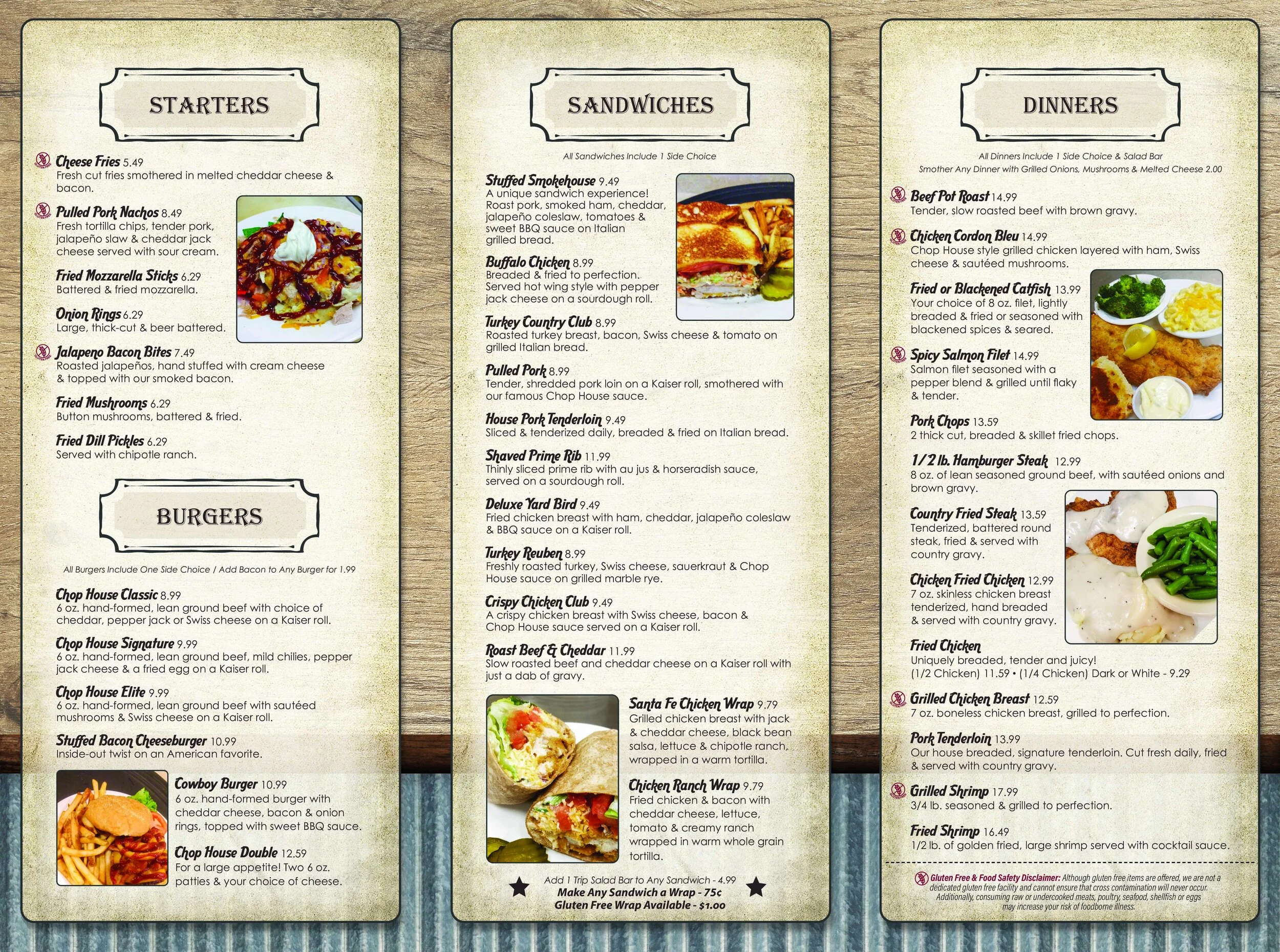 Khám phá Chop House Menu: Tinh hoa ẩm thực thịt nướng
