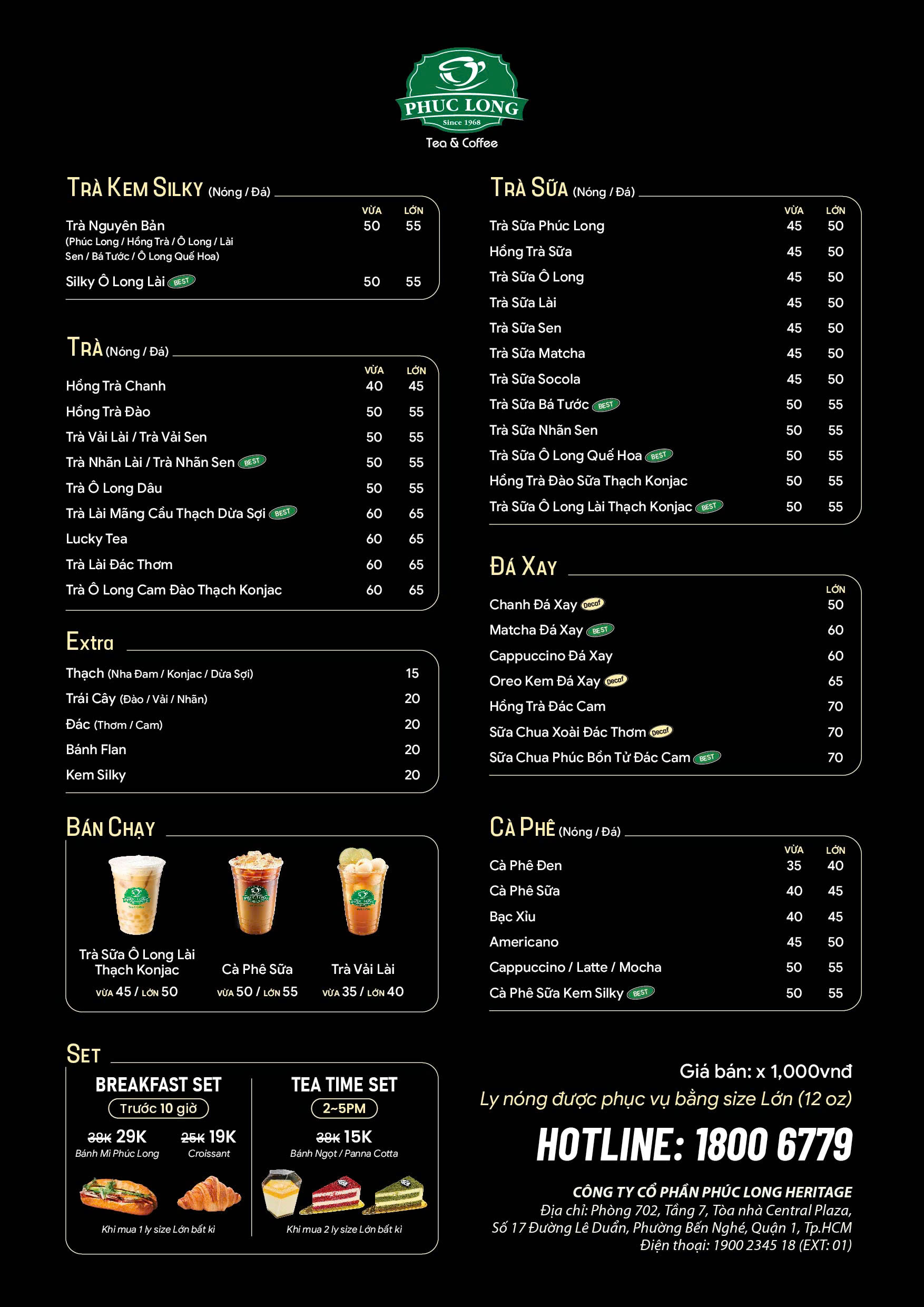 Review Menu Bánh Phúc Long Chi Tiết Mới Nhất