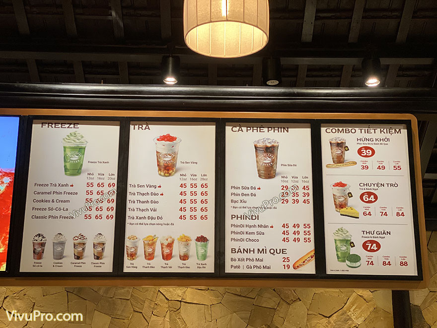 Review Menu Highland Đà Nẵng Mới Nhất