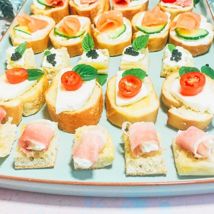 Bí Quyết Lên Cold Canapes Menu Hấp Dẫn Cho Mọi Sự Kiện