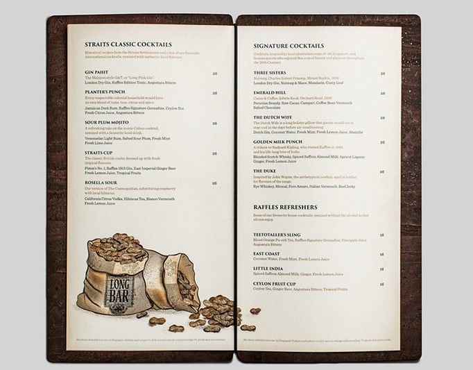 Khám Phá Chi Tiết Long Bar Menu: Tinh Hoa Ẩm Thực Đêm