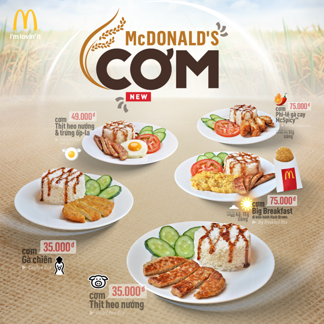 Review McDonald's Menu Việt Nam Mới Nhất
