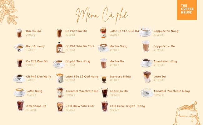 The Coffee House Menu Mới: Cập Nhật Thực Đơn Toàn Diện