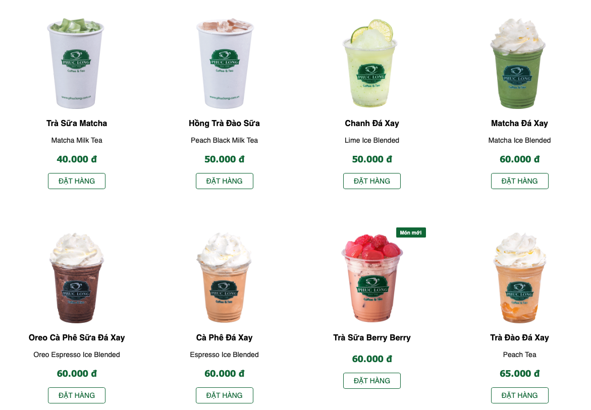 Khám Phá Menu Phúc Long Mới Nhất: Trải Nghiệm Hương Vị Đỉnh Cao