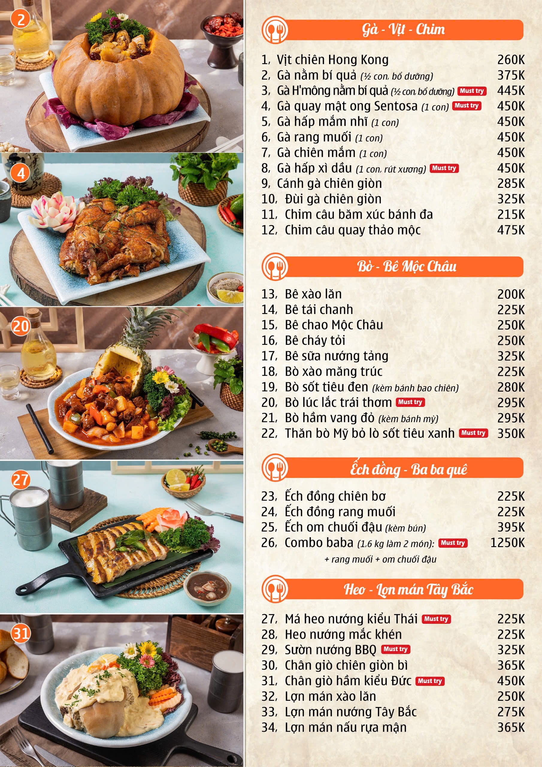 5 Star Hotel Menu Card: Tuyệt Tác Ẩm Thực Cao Cấp