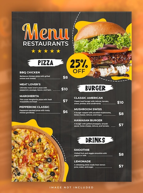 Hướng Dẫn Thiết Kế Menu Poster Thu Hút Khách Hàng