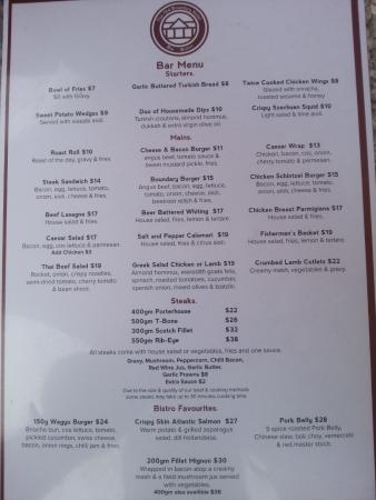 Review The Boundary Hotel Menu Mới Nhất và Đa Dạng Các Lựa Chọn