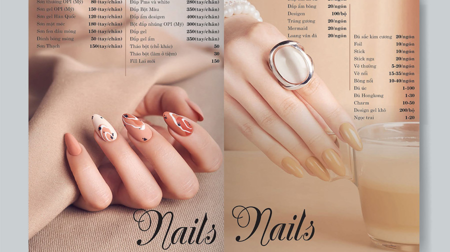 Cẩm Nang Thiết Kế Nail Art Menu Chuẩn Chuyên Nghiệp