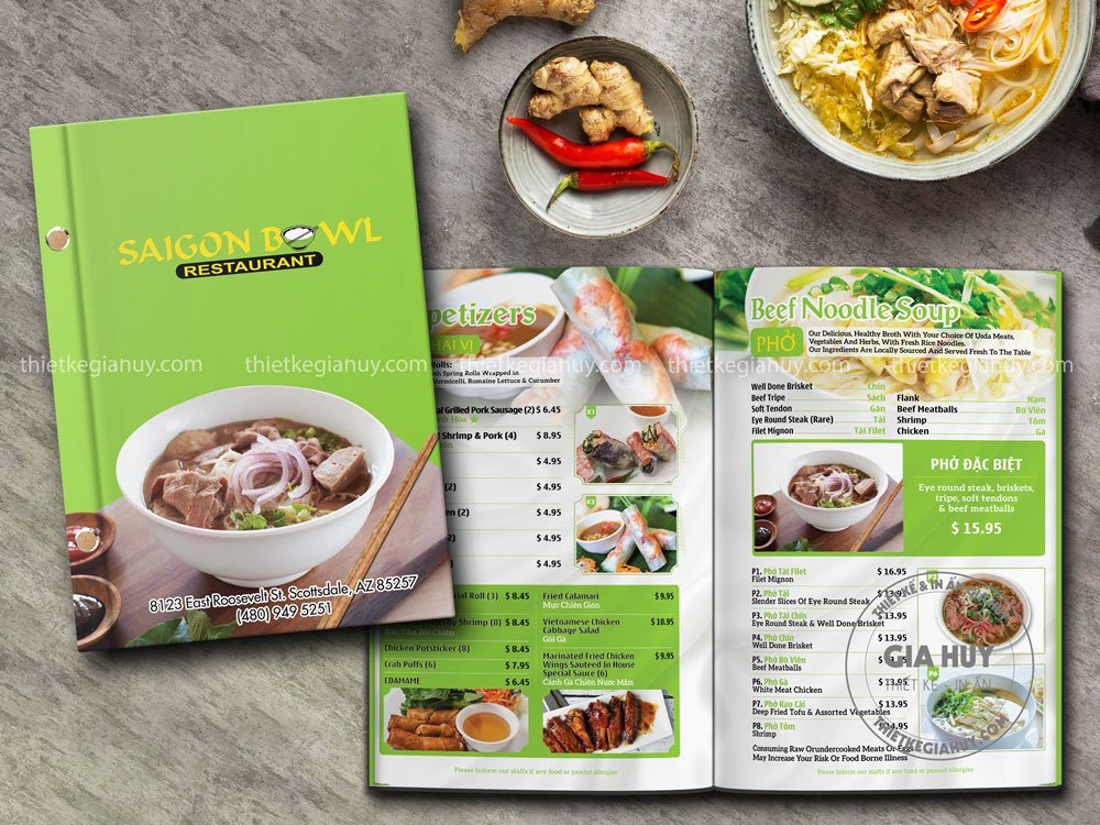 Mẫu Menu Nhà Hàng: Hướng Dẫn Thiết Kế Nâng Tầm Trải Nghiệm Ẩm Thực